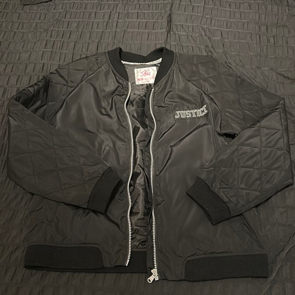 Jackets & Coats | Justice Puffer Sleeve Jacket | Poshmark